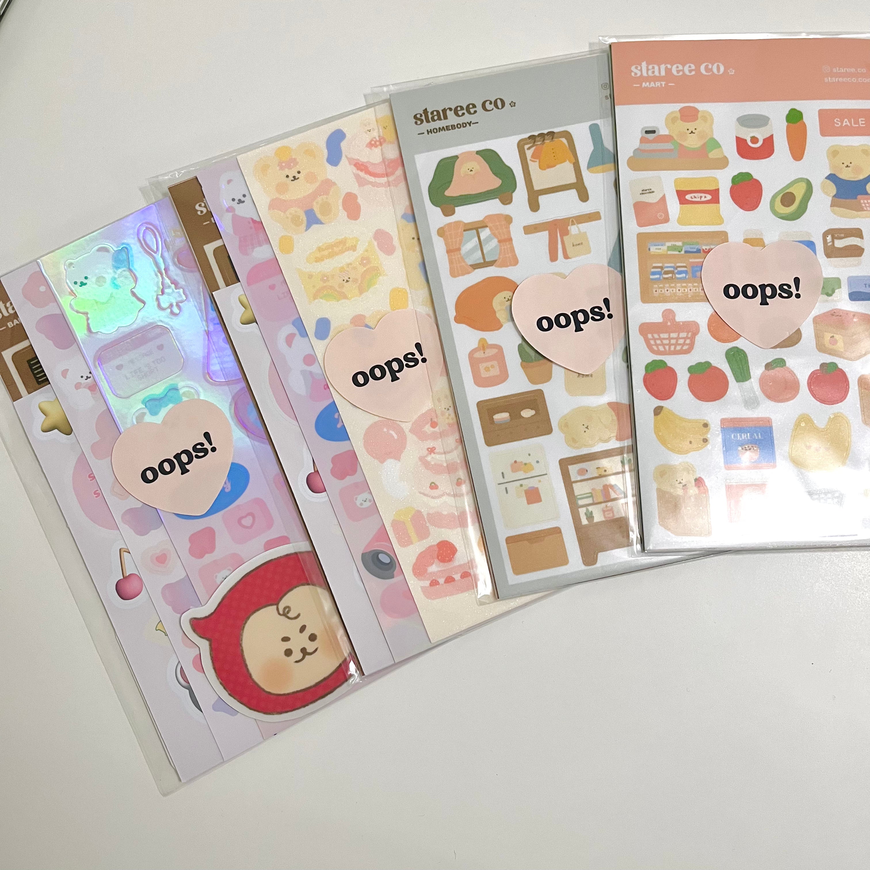 Oopsie Sticker Set – Staree Co.